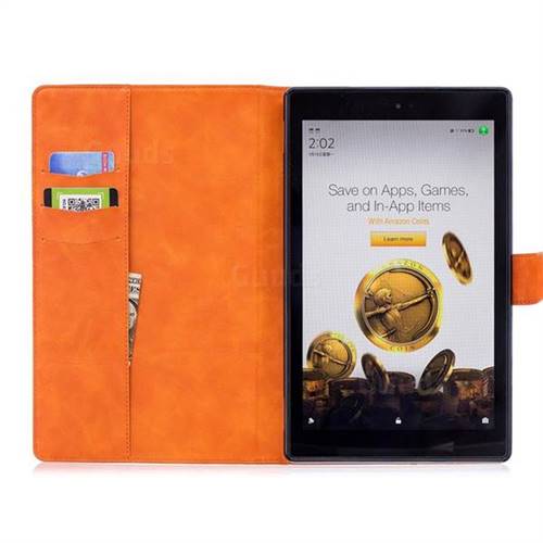 Lovely Panda Embossing 3D Leather Flip Cover for Amazon Fire HD 10 ...