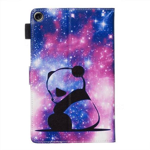 Panda Baby Matte Leather Wallet Tablet Case for Amazon Fire HD 8 (2018 ...