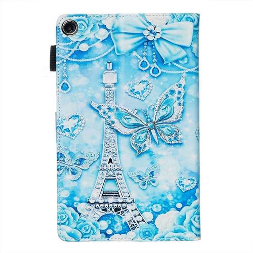 Tower Butterfly Matte Leather Wallet Tablet Case for Amazon Fire HD 8 ...