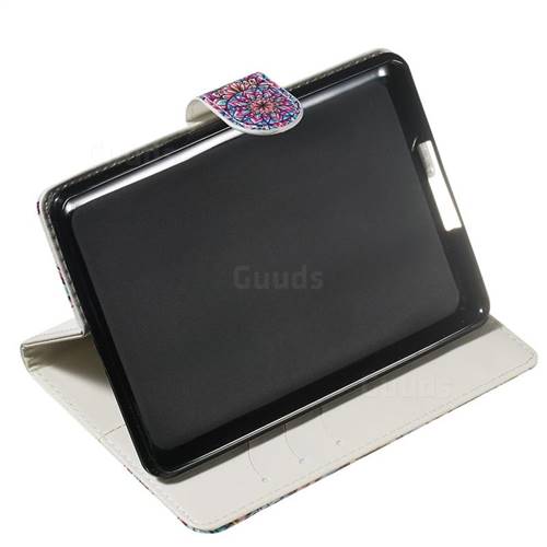 Blue Pink Marble Smooth Leather Tablet Wallet Case for Amazon Kindle ...