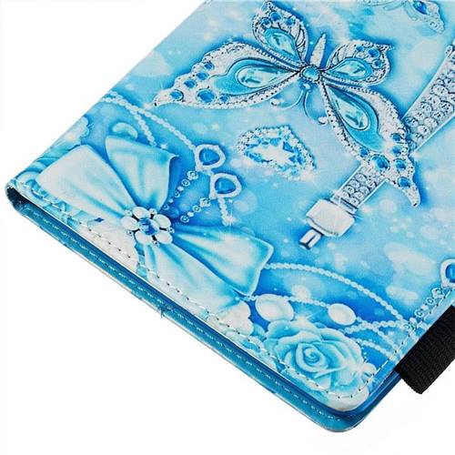 Tower Butterfly Matte Leather Wallet Tablet Case for Amazon Kindle ...