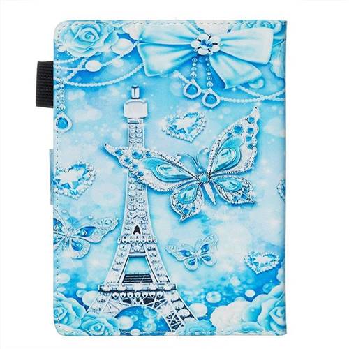 Tower Butterfly Matte Leather Wallet Tablet Case for Amazon Kindle ...