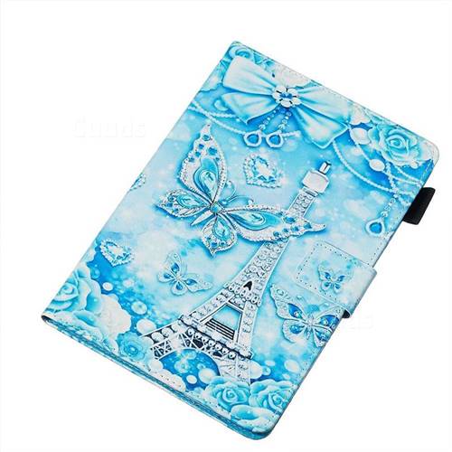 Tower Butterfly Matte Leather Wallet Tablet Case for Amazon Kindle ...