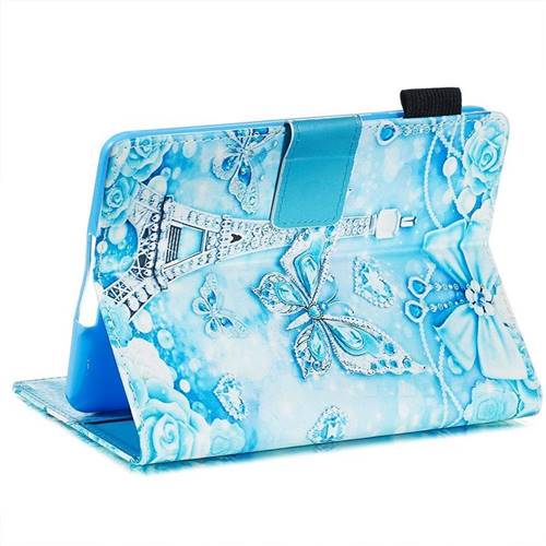 Tower Butterfly Matte Leather Wallet Tablet Case for Amazon Kindle ...