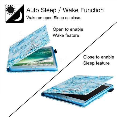 Tower Butterfly Matte Leather Wallet Tablet Case for Amazon Kindle ...