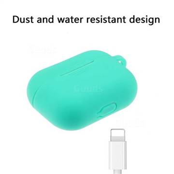 Dust-proof Candy Soft Silicone Light Green for Apple AirPods Pro ...