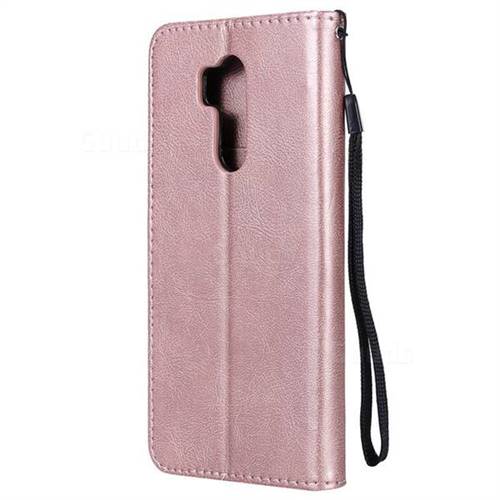 Retro Greek Classic Smooth PU Leather Wallet Phone Case for LG G7 ThinQ ...