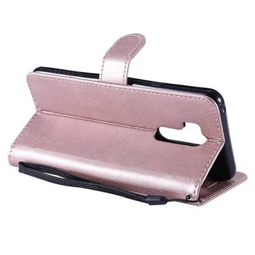 Retro Greek Classic Smooth PU Leather Wallet Phone Case for LG G7 ThinQ ...