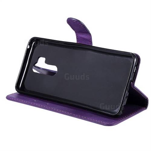 Retro Greek Classic Smooth PU Leather Wallet Phone Case for LG G7 ThinQ ...