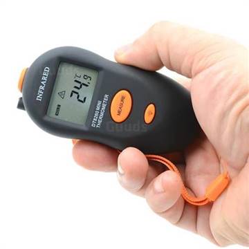 Portable Mini Electronic Infrared Thermometer with Flash Light DT8260 ...