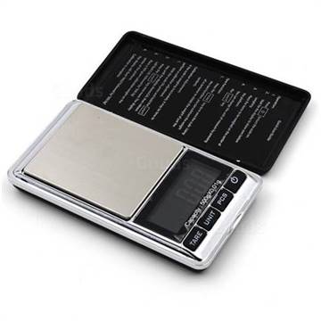Digital Scale with Backlight LCD Display, 500g/0.01g, Stainless Steel ...