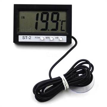 Mini Digital Thermometer In and Out Dual-way Tempertaure Measuring with ...