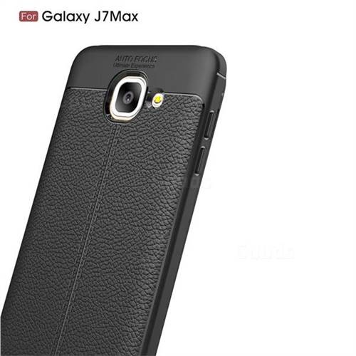 Luxury Auto Focus Litchi Texture Silicone TPU Back Cover for Samsung ...