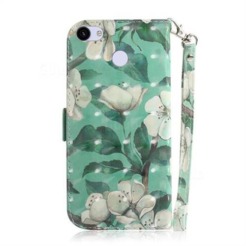 Watercolor Flower 3D Painted Leather Wallet Phone Case for Google Pixel ...