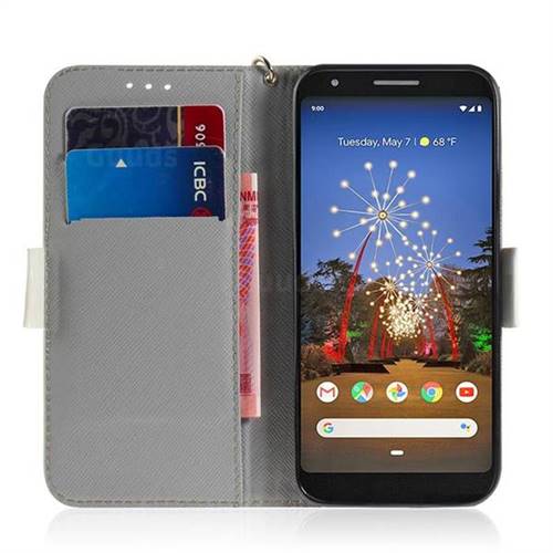 Watercolor Flower 3D Painted Leather Wallet Phone Case for Google Pixel ...