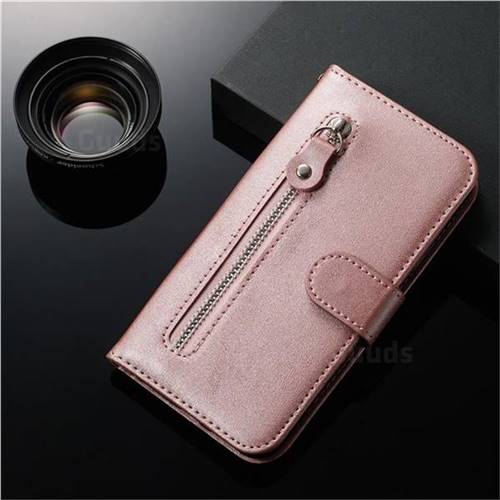 Retro Luxury Zipper Leather Phone Wallet Case for Google Pixel 3A XL ...
