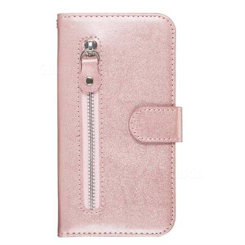 Retro Luxury Zipper Leather Phone Wallet Case for Google Pixel 3A XL ...
