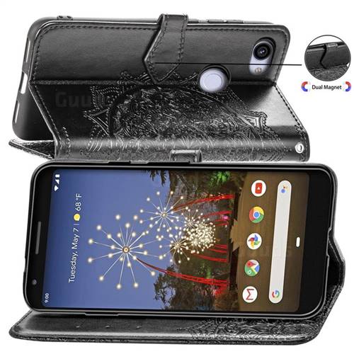 Embossing Imprint Mandala Flower Leather Wallet Case for Google Pixel ...