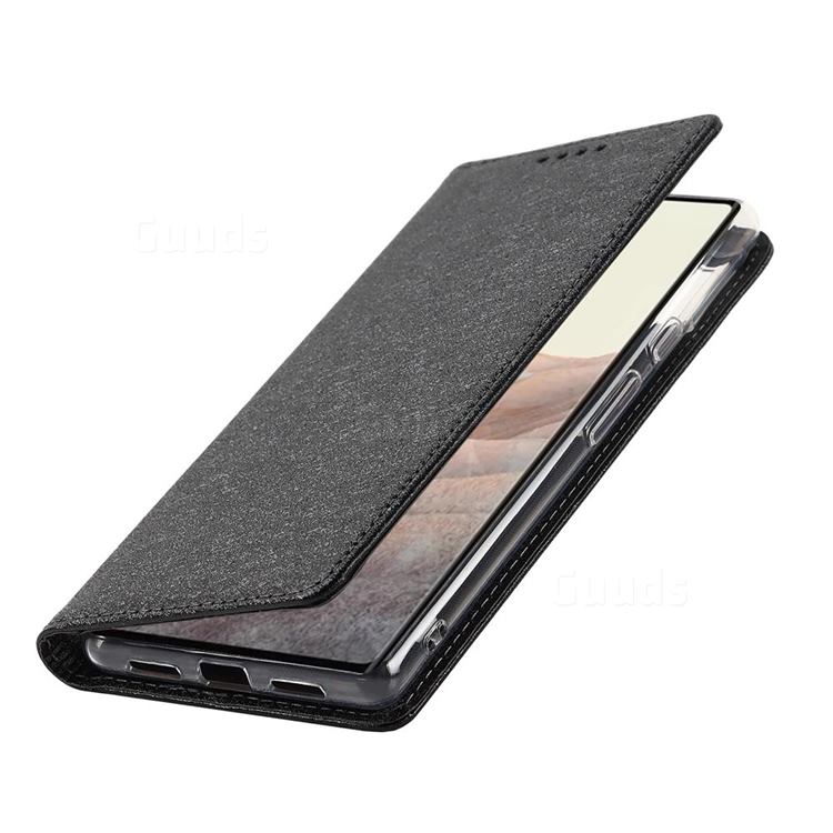 Ultra Slim Magnetic Automatic Suction Silk Lanyard Leather Flip Cover ...