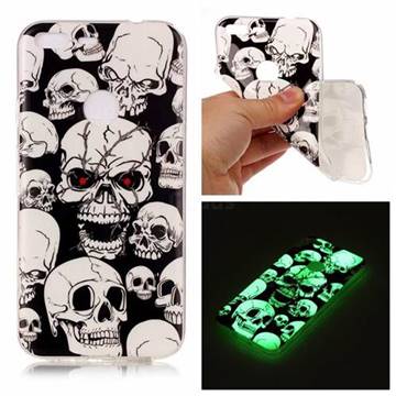 Red-eye Ghost Skull Noctilucent Soft TPU Back Cover for Google Pixel XL ...