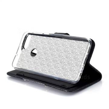 Glitter Diamond Buckle Splice Mirror Leather Wallet Phone Case for ...