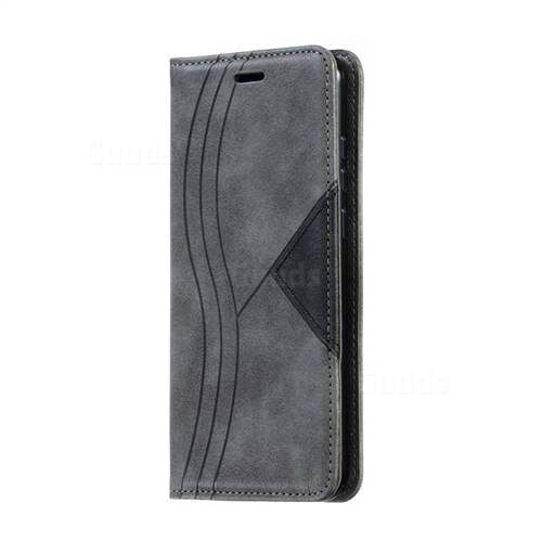 Retro S Streak Magnetic Leather Wallet Phone Case for Huawei Honor 8A ...