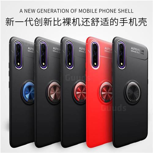 Auto Focus Invisible Ring Holder Soft Phone Case for Huawei Honor 9X ...