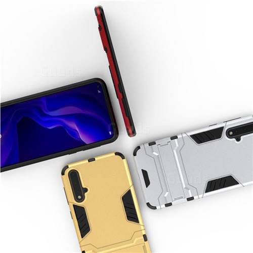 Armor Premium Tactical Grip Kickstand Shockproof Dual Layer Rugged Hard ...