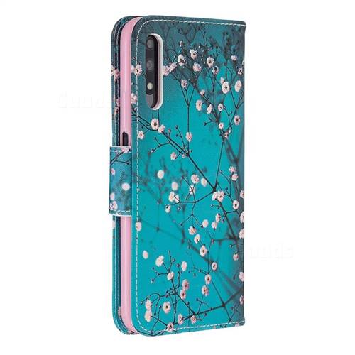 Blue Plum Leather Wallet Case for Huawei Honor 9X Pro - Huawei Honor 9X ...