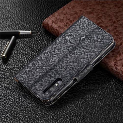 Classic Luxury Litchi Leather Phone Wallet Case for Huawei Honor 9X Pro ...