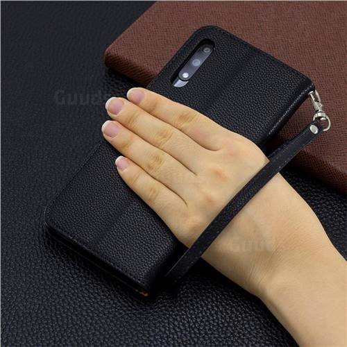 Classic Luxury Litchi Leather Phone Wallet Case for Huawei Honor 9X Pro ...