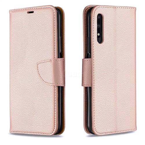 Classic Luxury Litchi Leather Phone Wallet Case for Huawei Honor 9X Pro ...