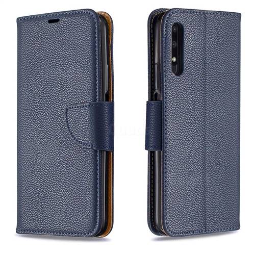 Classic Luxury Litchi Leather Phone Wallet Case for Huawei Honor 9X Pro ...