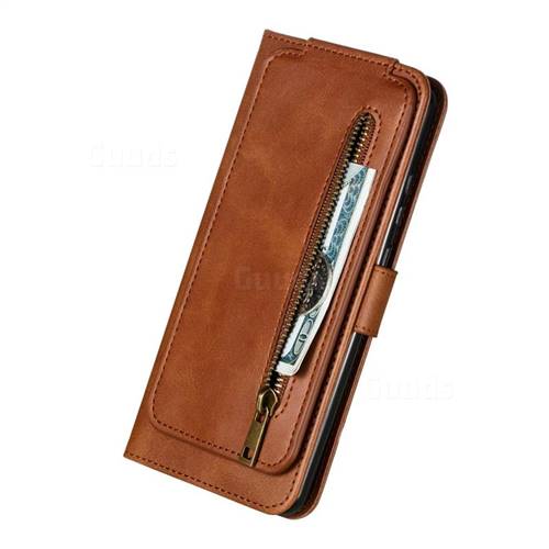Multifunction 9 Cards Leather Zipper Wallet Phone Case for Huawei Mate ...