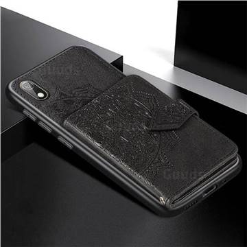 Mandala Flower Cloth Multifunction Stand Card Leather Phone Case for ...