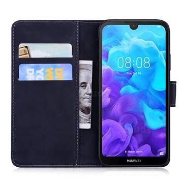 Retro Classic Skin Feel Leather Wallet Phone Case for Huawei Y5 (2019 ...