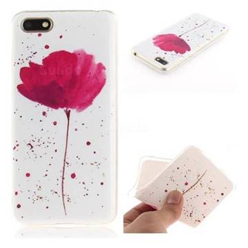 Purple Orchid IMD Soft TPU Back Cover for Huawei Y5 Prime 2018 (Y5 2018 ...