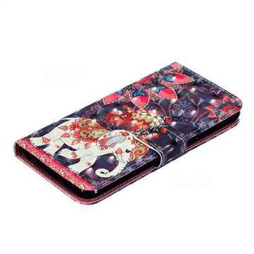 Phoenix Elephant 3D Painted Leather Phone Wallet Case for LG Stylo 4 ...