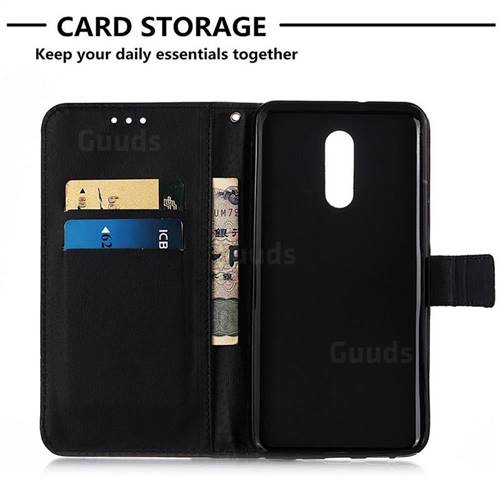 Black Rose Matte Leather Wallet Phone Case for LG Stylo 5 - LG Stylo 5 ...