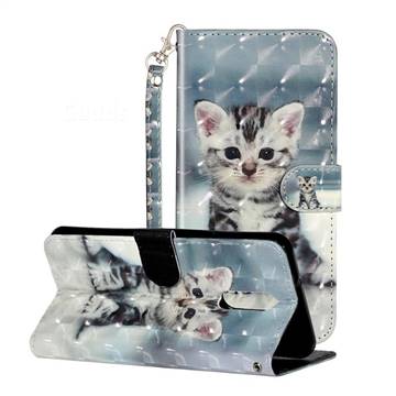 Kitten Cat 3D Leather Phone Holster Wallet Case for LG Stylo 5 - LG ...