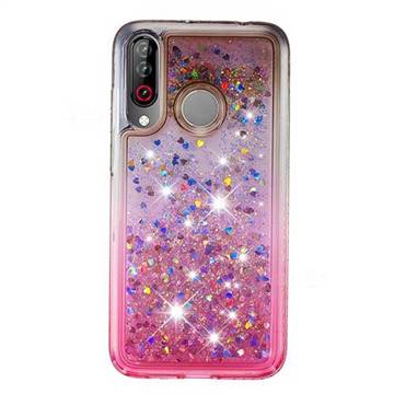Diamond Frame Liquid Glitter Quicksand Sequins Phone Case for LG W30 ...