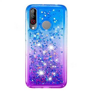 Diamond Frame Liquid Glitter Quicksand Sequins Phone Case for LG W30 ...