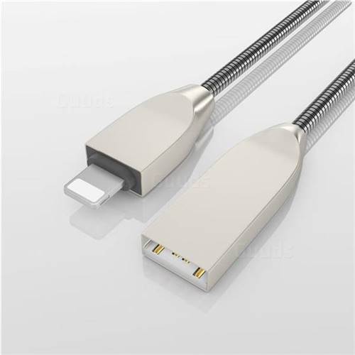 1m Metal Candy Soft Apple 8 Pin Data Charging Cable 8Pin to USB A Cable ...