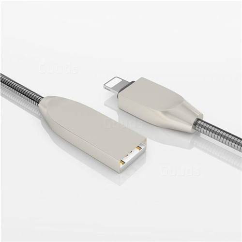 1m Metal Candy Soft Apple 8 Pin Data Charging Cable 8Pin to USB A Cable ...