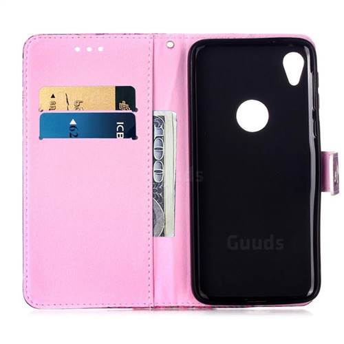 Panda Baby Matte Leather Wallet Phone Case for Motorola Moto E6 ...