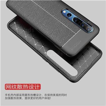 Luxury Auto Focus Litchi Texture Silicone TPU Back Cover for Xiaomi Mi ...