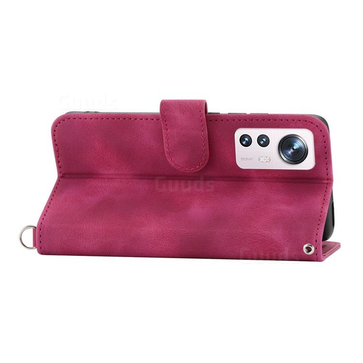 Skin Feel Embossed Lace Flower Multiple Card Slots Leather Wallet Phone ...