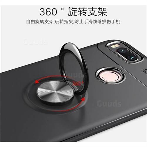 Auto Focus Invisible Ring Holder Soft Phone Case for Xiaomi Mi A1 / Mi ...
