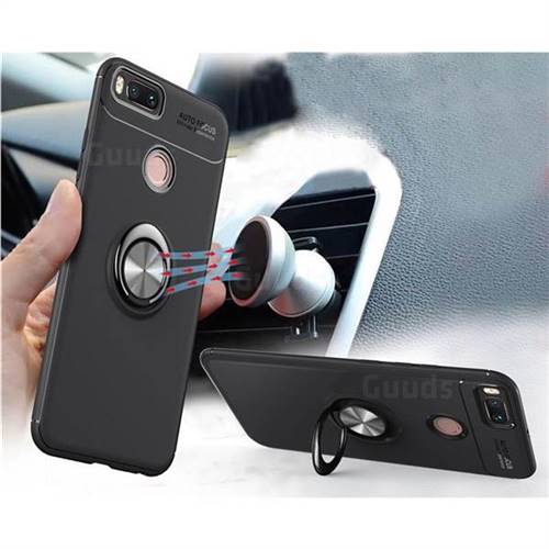 Auto Focus Invisible Ring Holder Soft Phone Case for Xiaomi Mi A1 / Mi ...