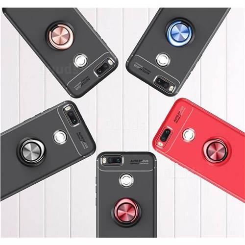 Auto Focus Invisible Ring Holder Soft Phone Case for Xiaomi Mi A1 / Mi ...